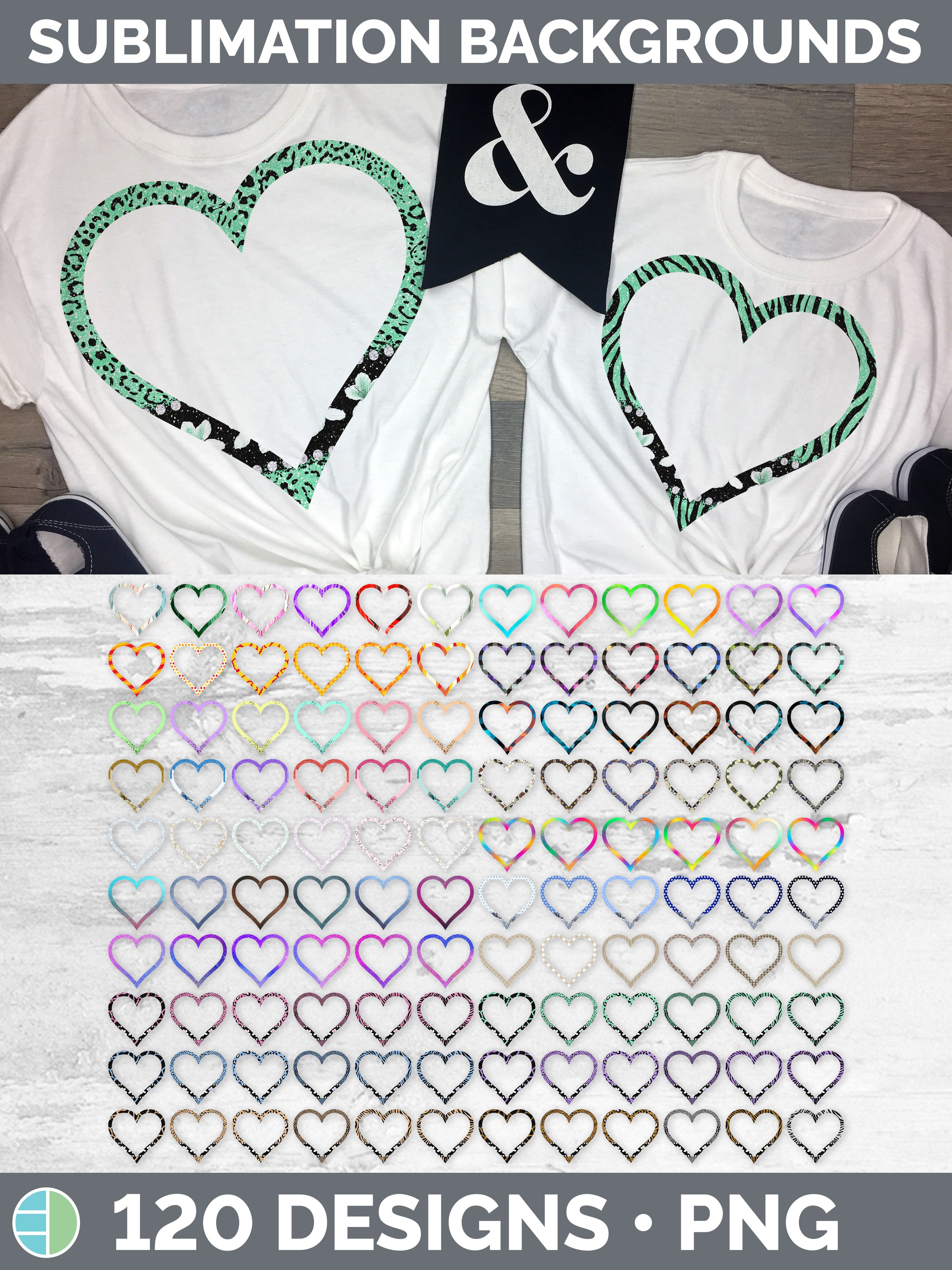 Heart Sublimation Mega Bundle
