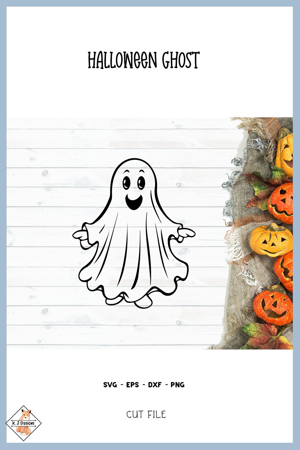 Halloween Ghost SVG Cut File