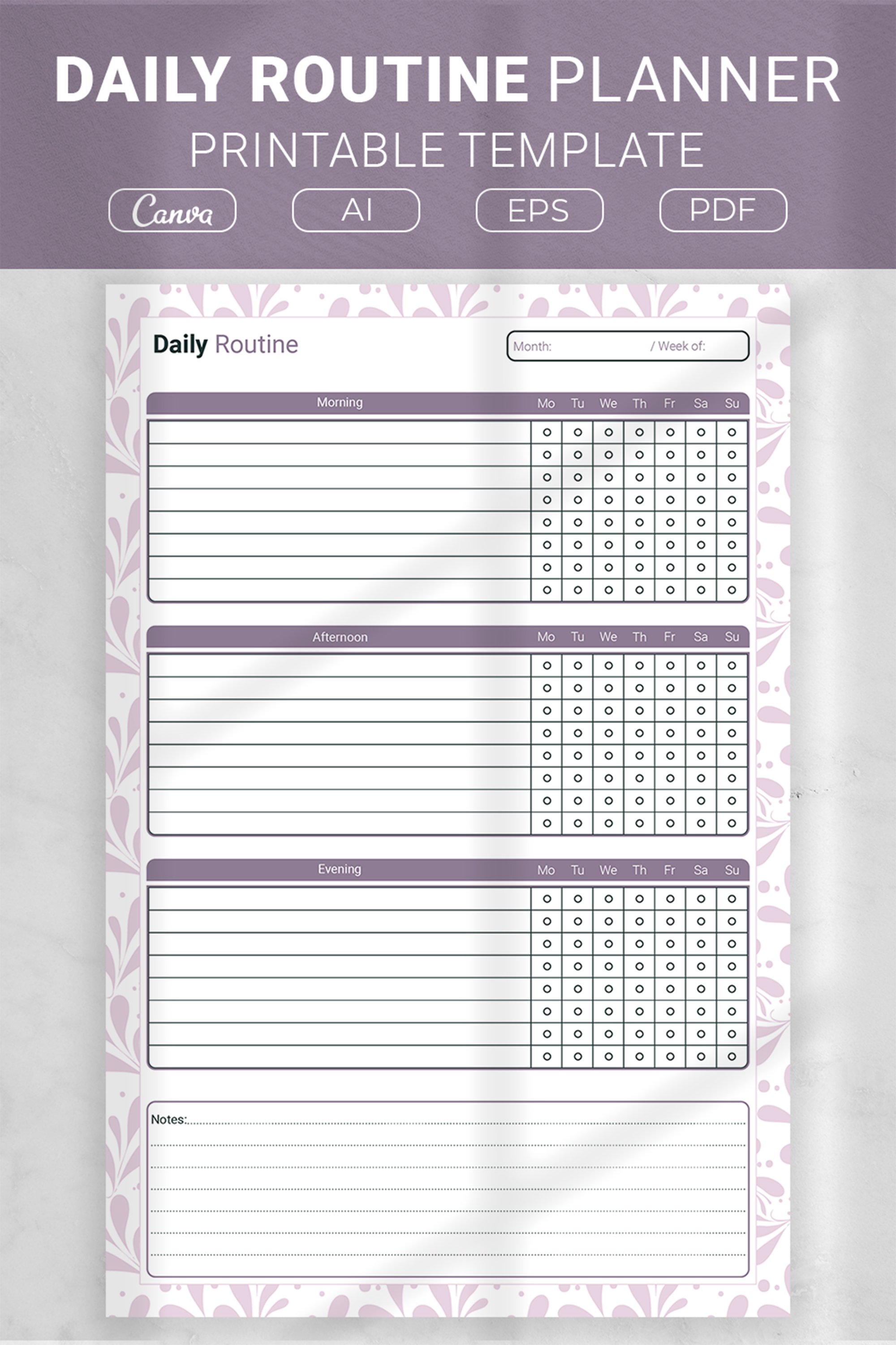 Daily Routine List (3041335)