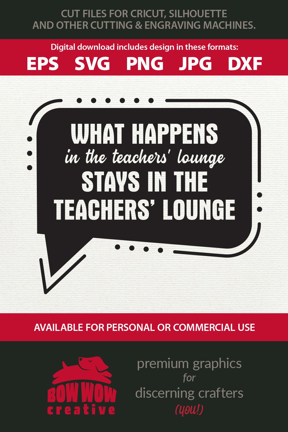 What Happens in the Teachers' Lounge - Funny Teacher SVG