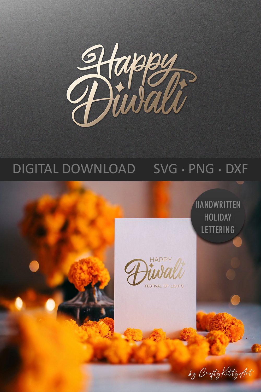 Happy Diwali SVG. Diwali Lettering, Handwriting, (4801183)