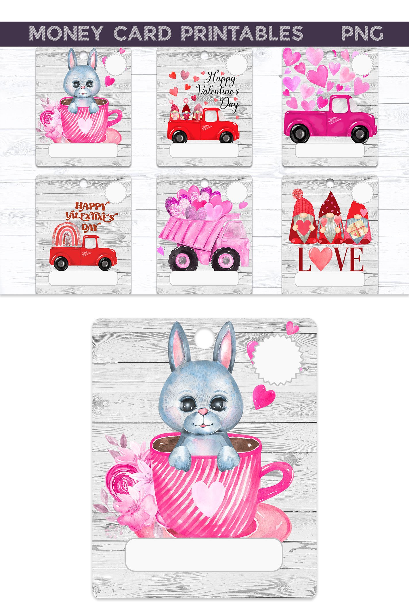 Valentine Money Card | Money Card Holder