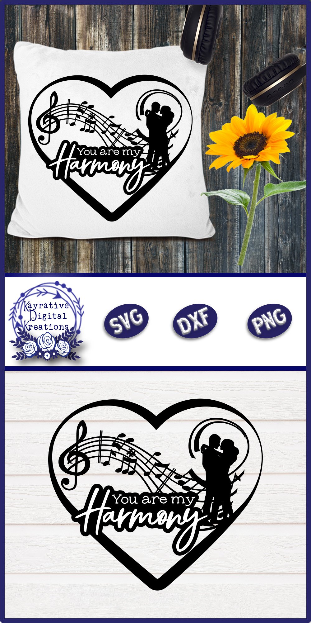 You are my Harmony Music SVG - Valentine's SVG