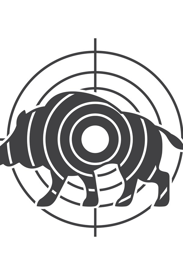 Hunting vector symbol