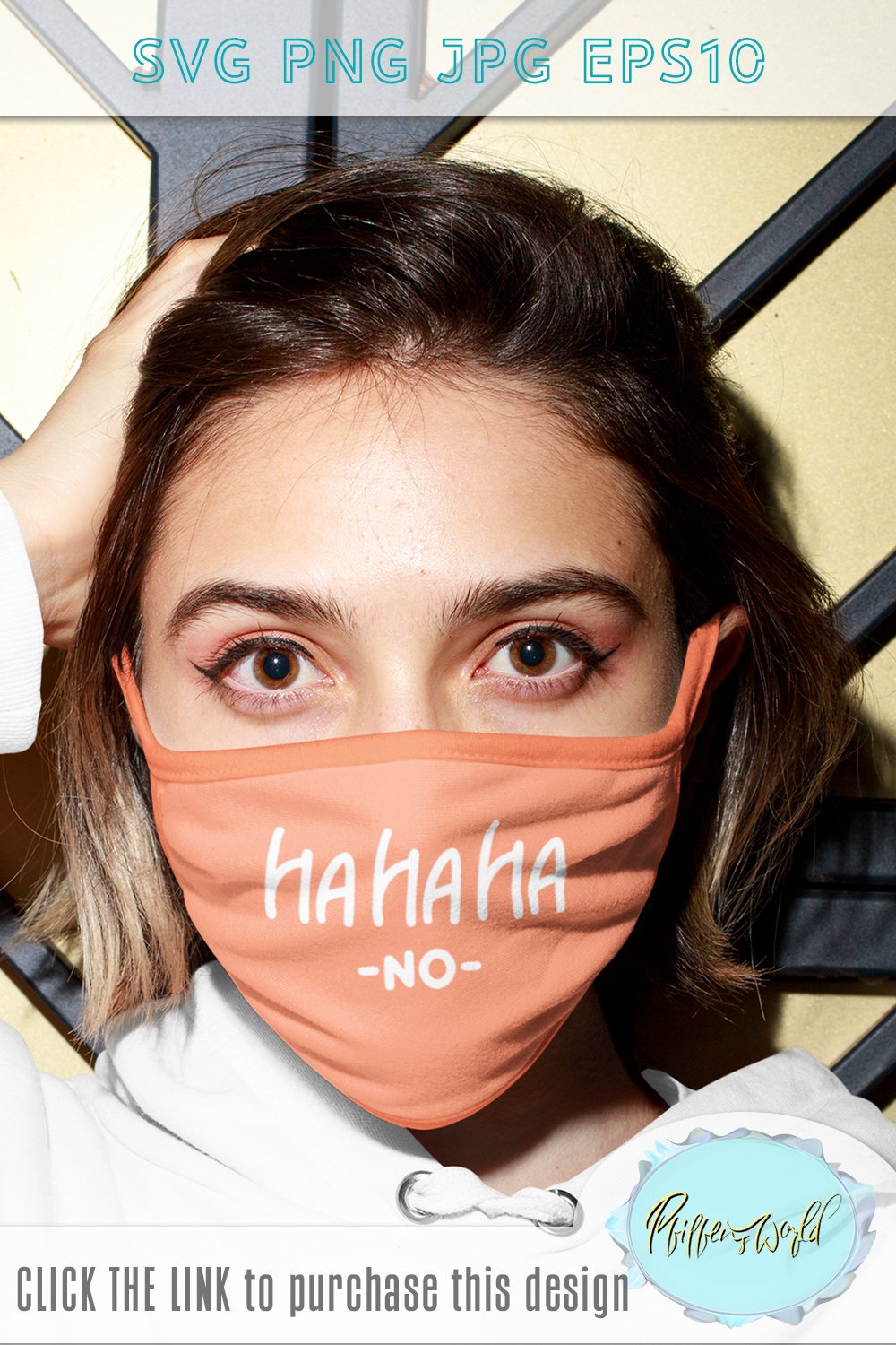 Sarcastic Ha Ha Ha No SVG Quote / Ironic Sublimation Design