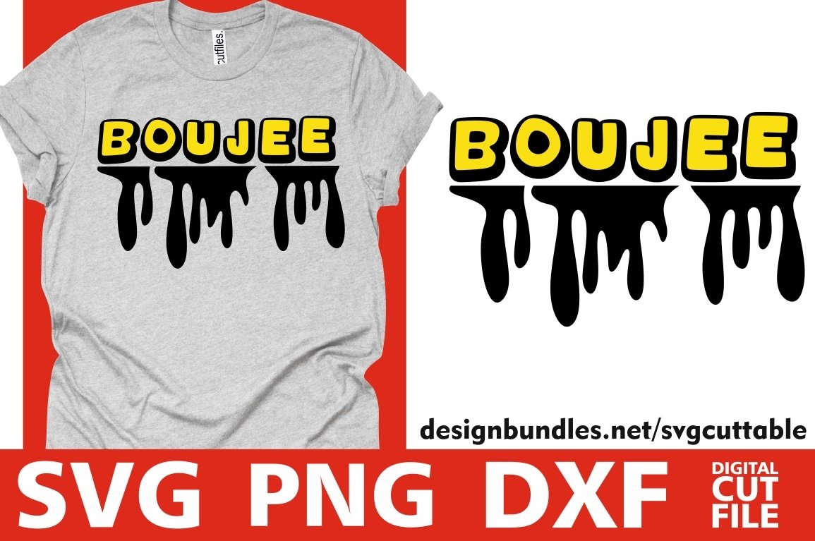 Boujee svg, Black Woman svg, African American svg, Dripping