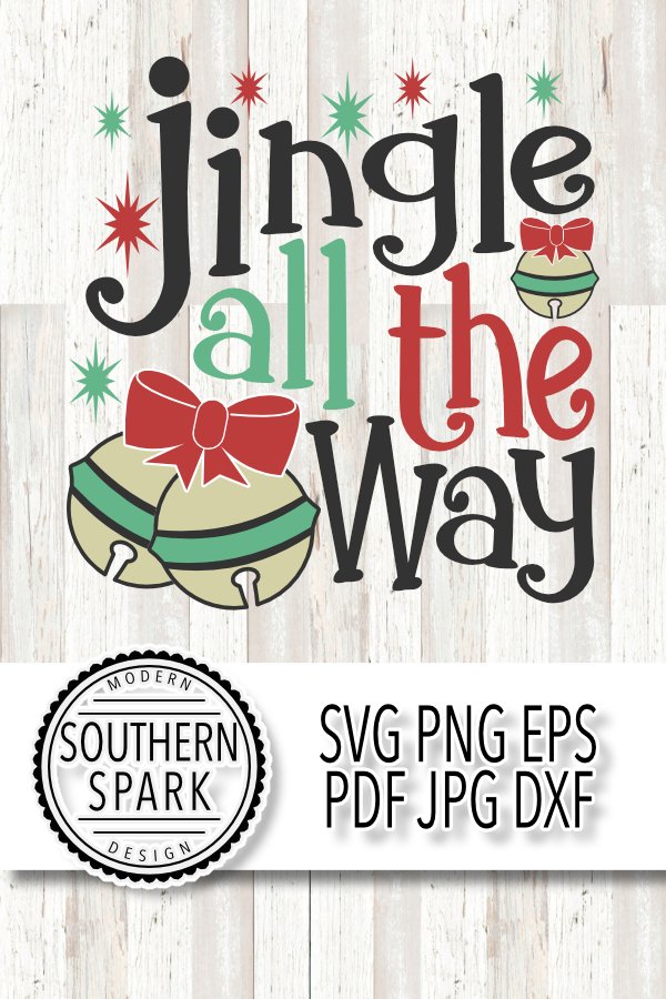 Christmas Jingle All The Way Ornaments