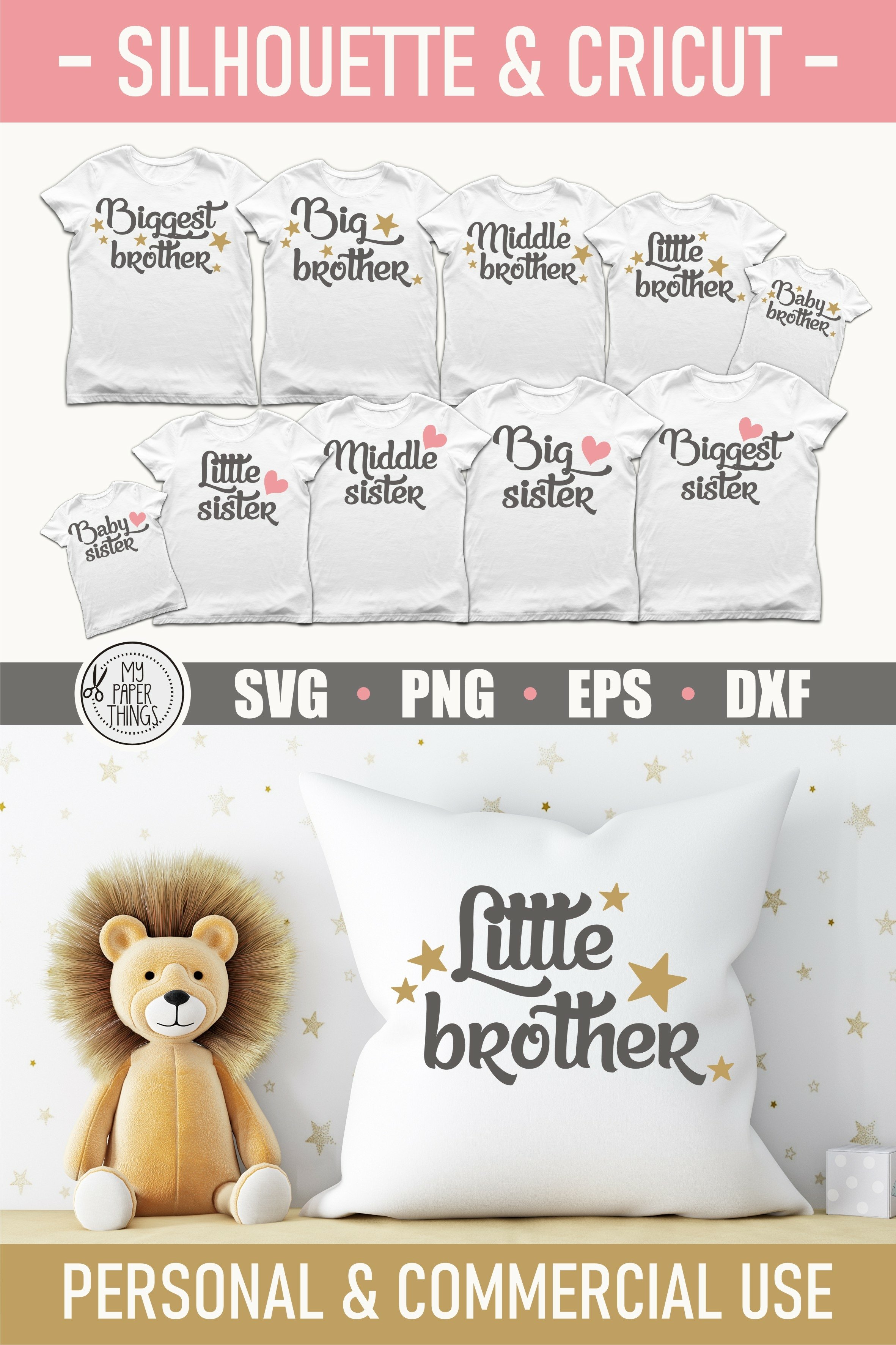 Siblings svg bundle