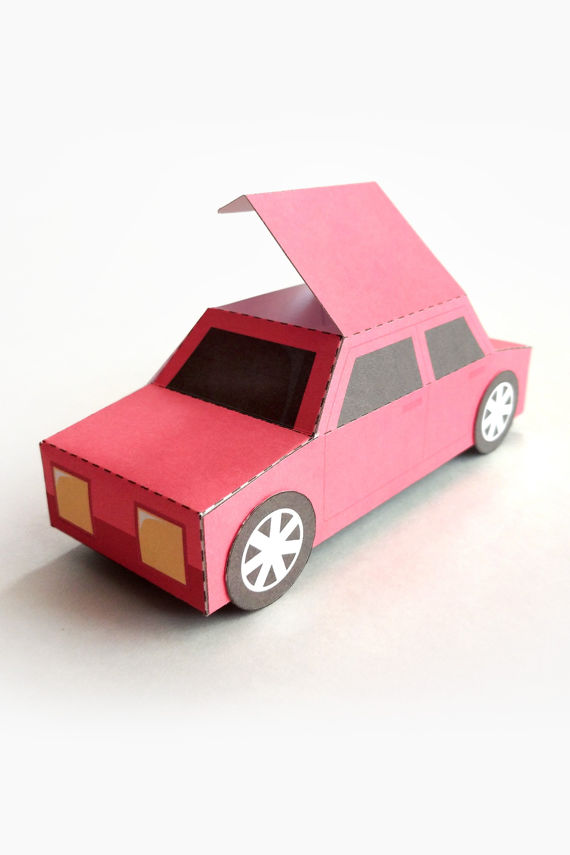 CAR Type D. Paper Toy / Gift Box