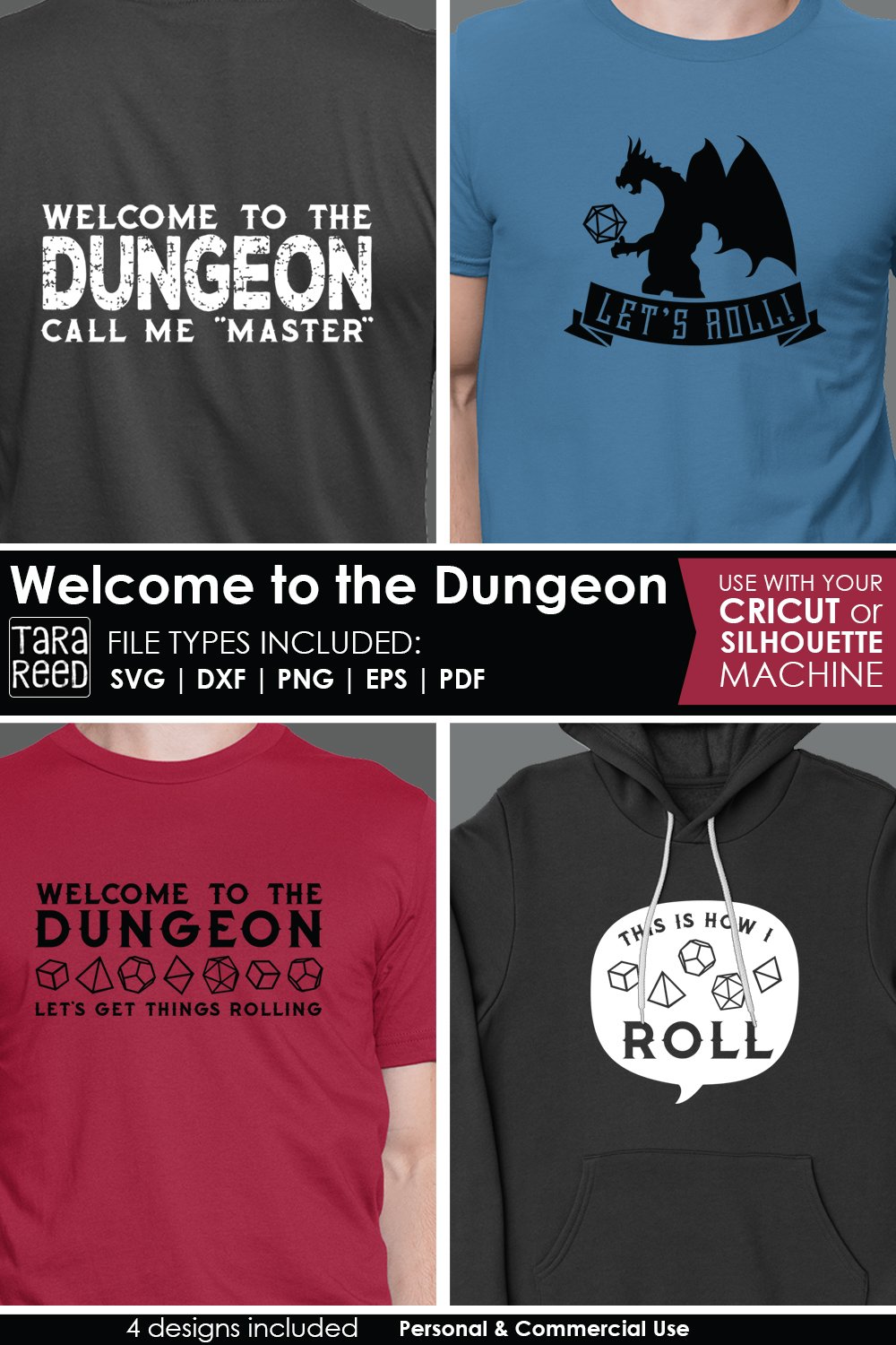 Welcome to the Dungeon SVG for Cricut | Game Room Sign