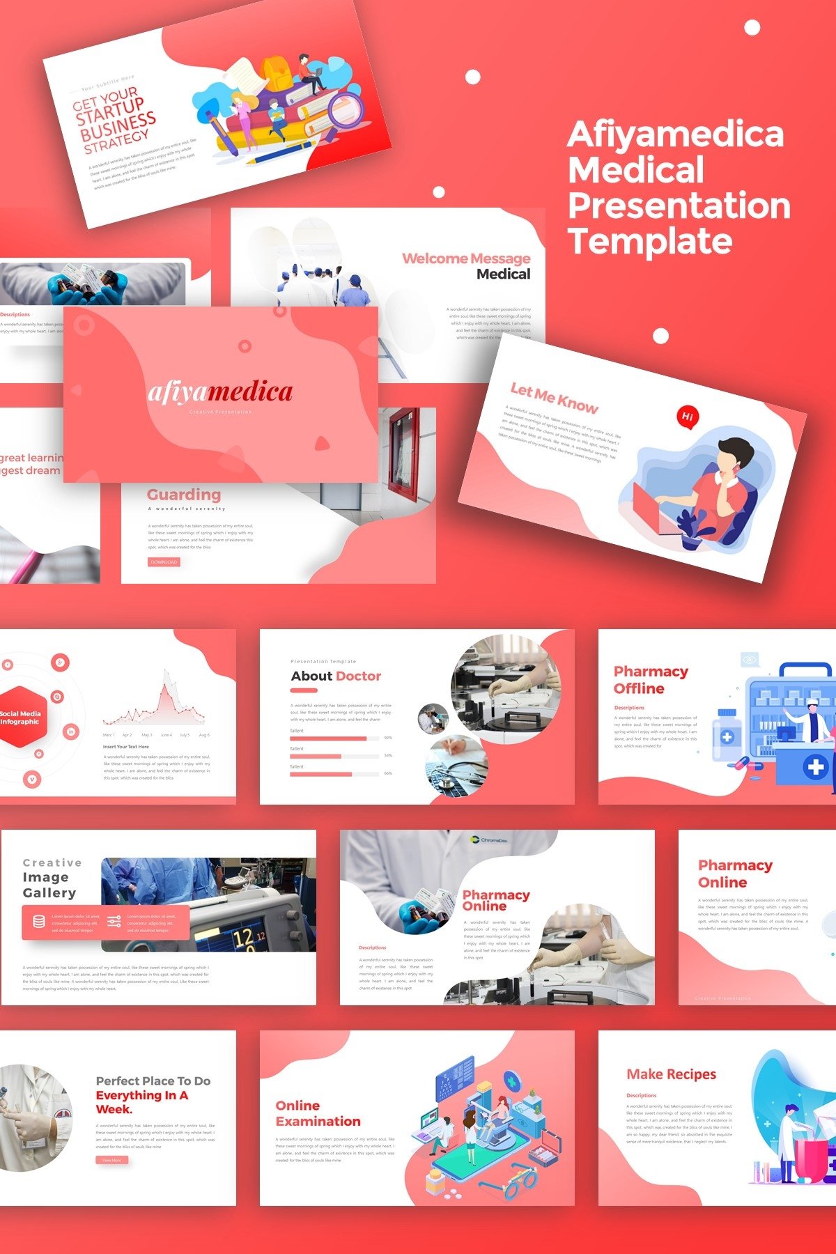 Presentation Template for Medical - Afiyamedica