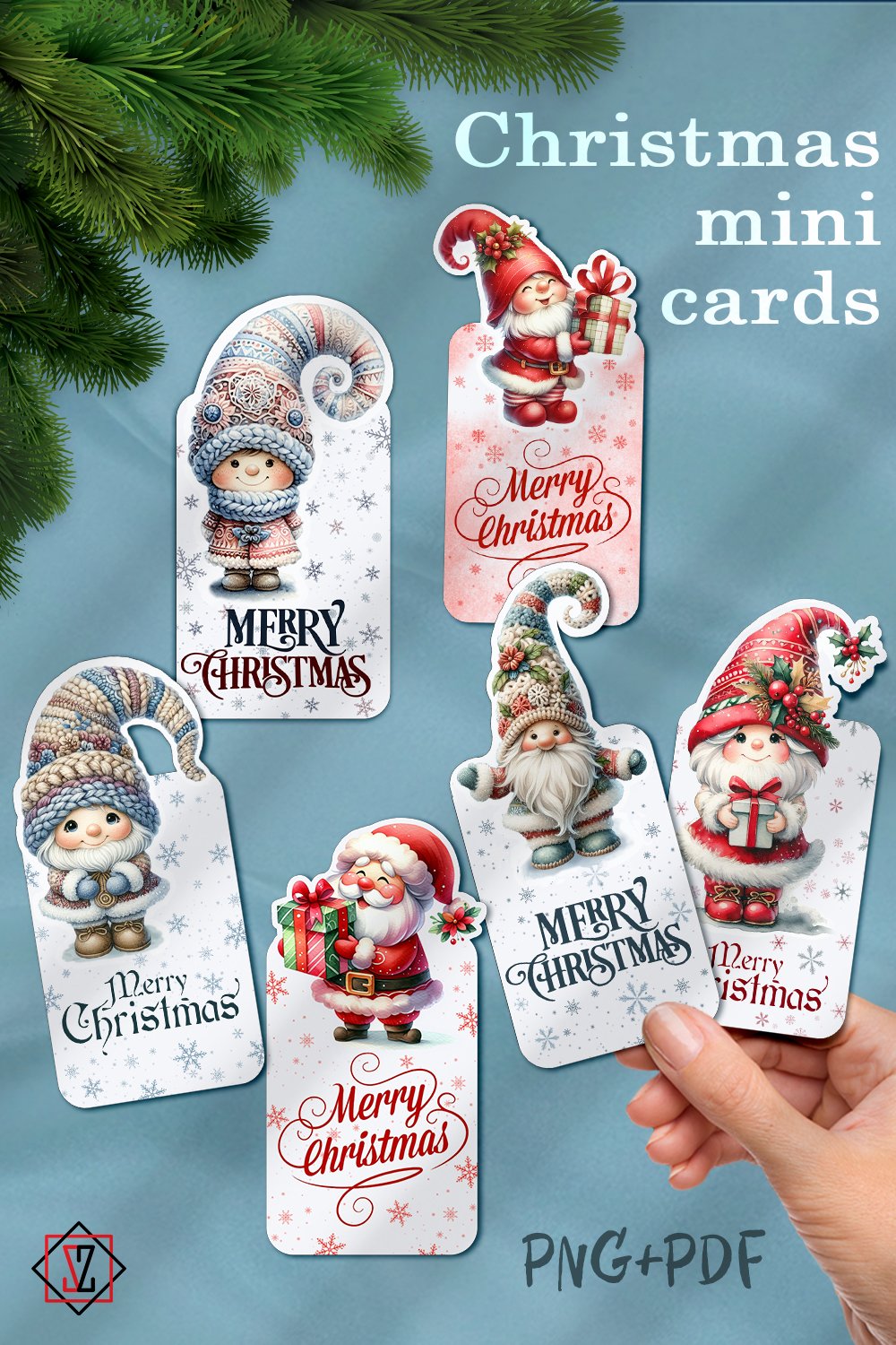 Christmas mini cards