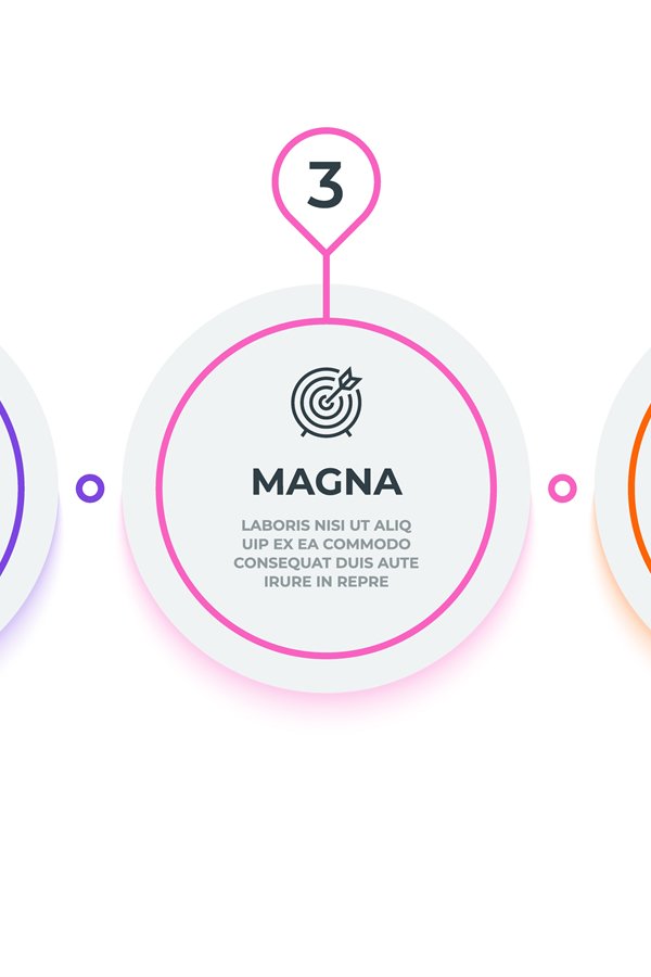 Line flow infographic. 5 steps circle workflow (1140635)