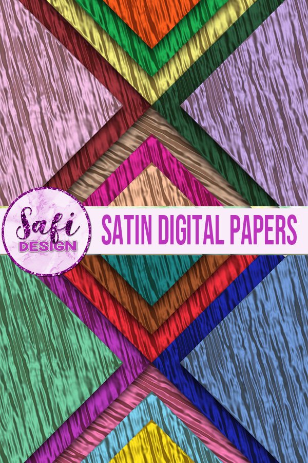 Satin Digital Paper Backgrounds