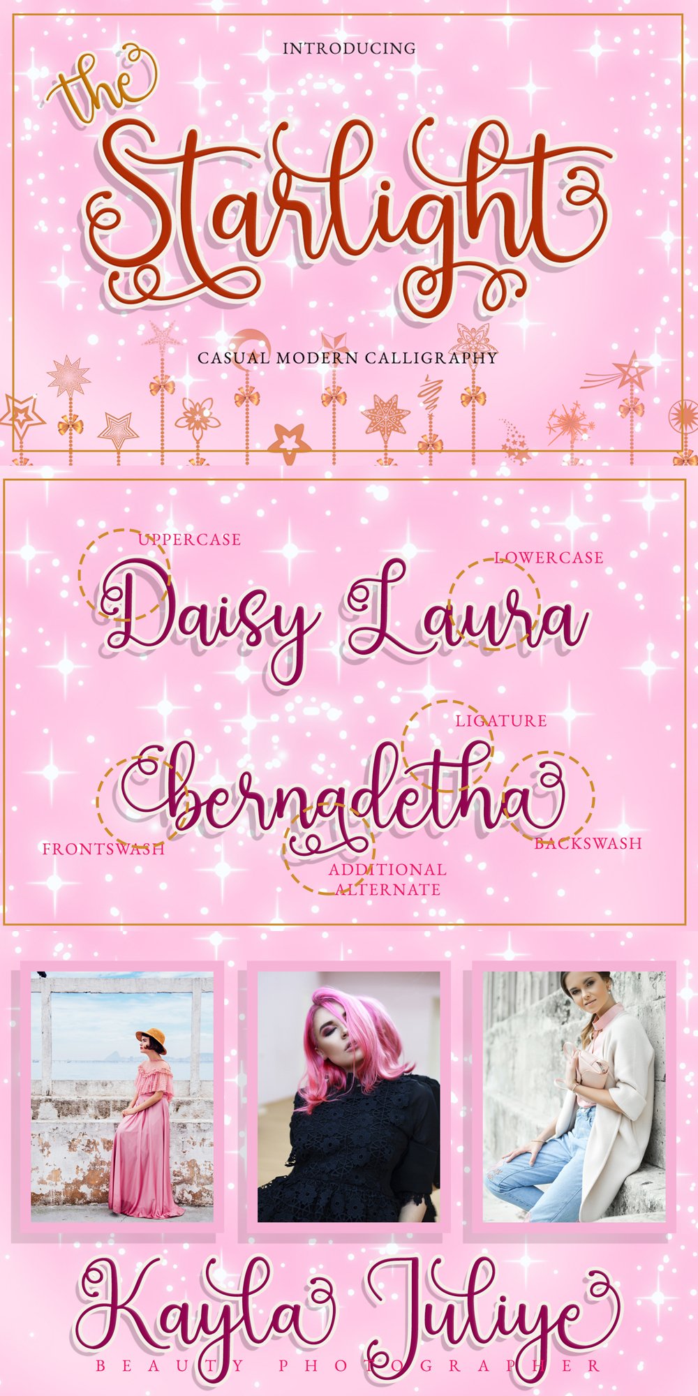 The Starlight - Calligraphy Script Font