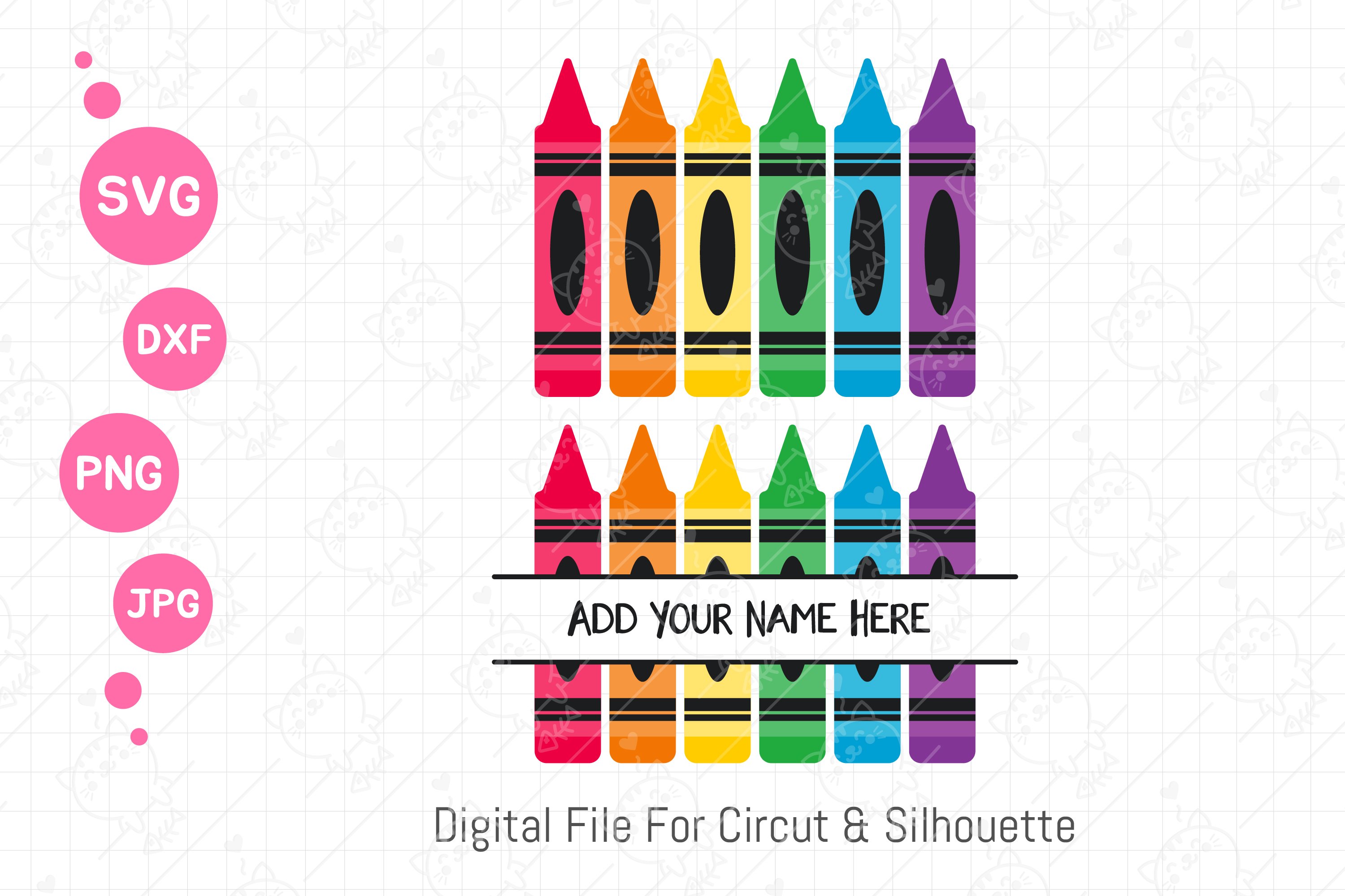 Crayon Svg | Pencil color png | Back to school svg (1368686)