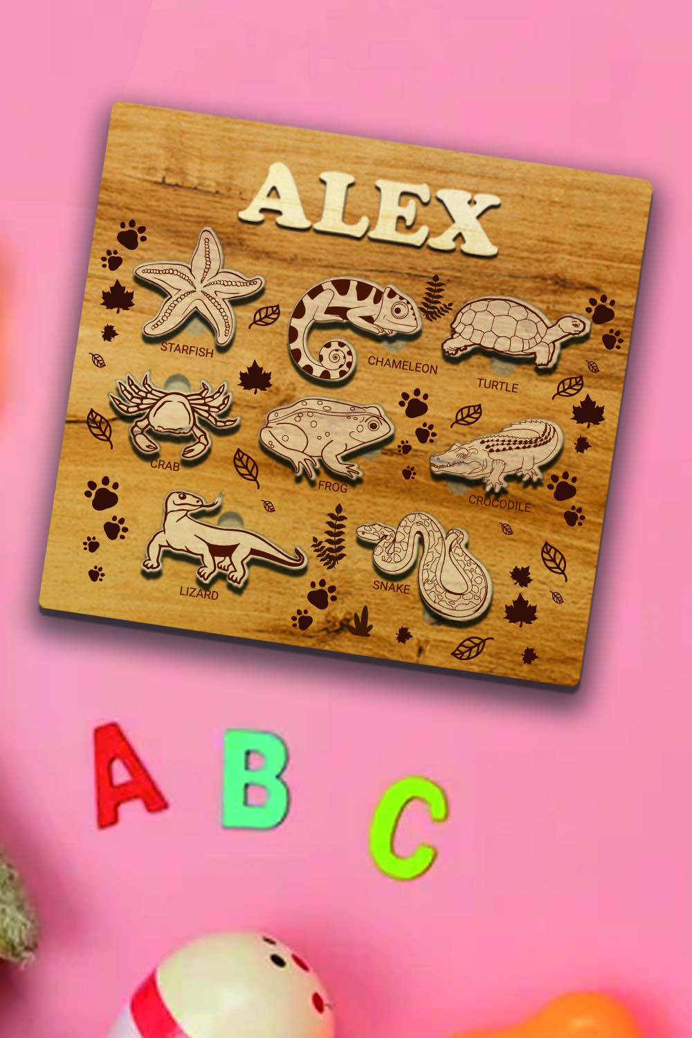 Custom Puzzle For Kids,Layered Template