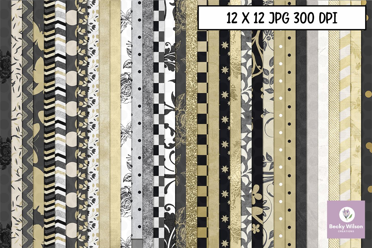 Touch of Gold Paper Pack