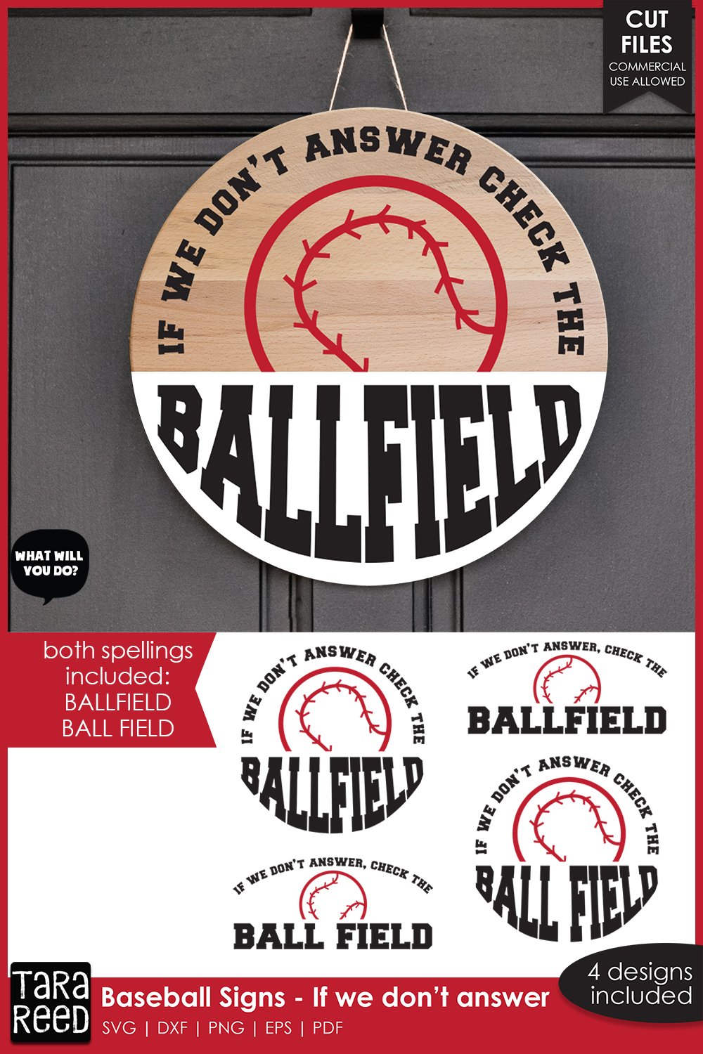 Baseball Sign SVG files for Cricut | Baseball Signs