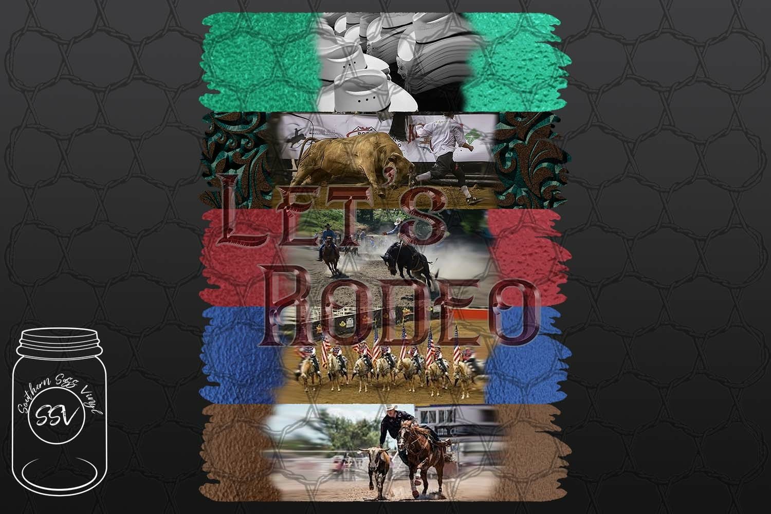 Lets Rodeo- Ready to Print Designs