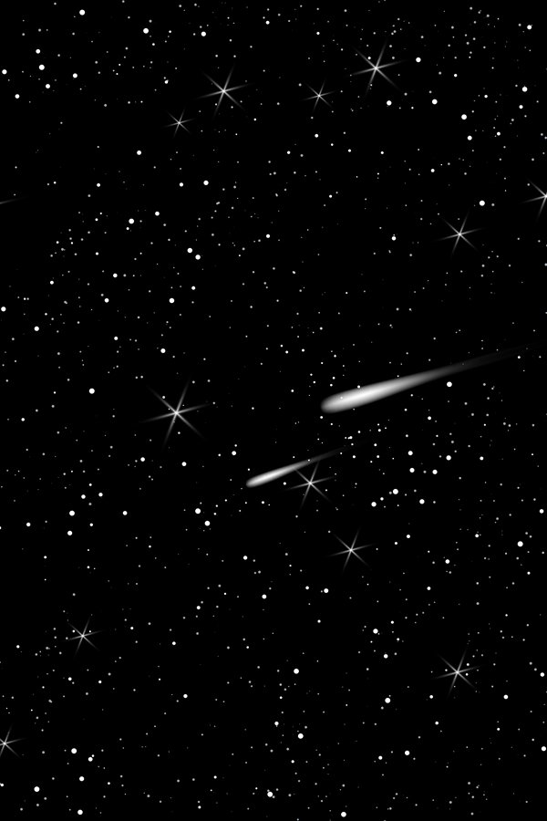 Cosmic space sky with stars background