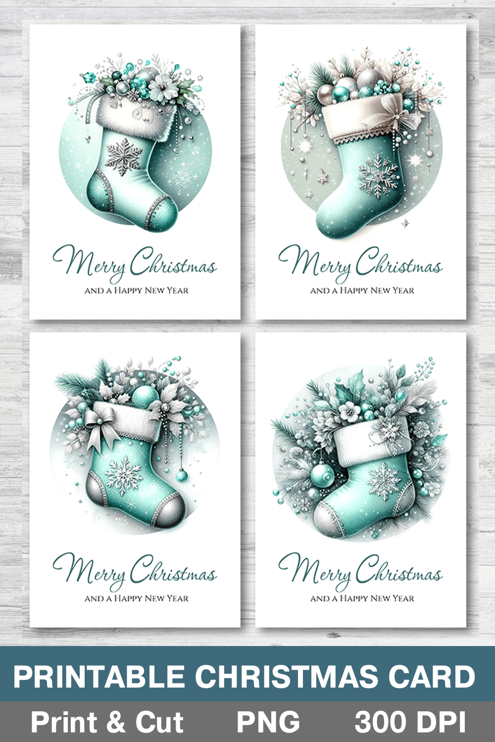 Merry Christmas Card printable