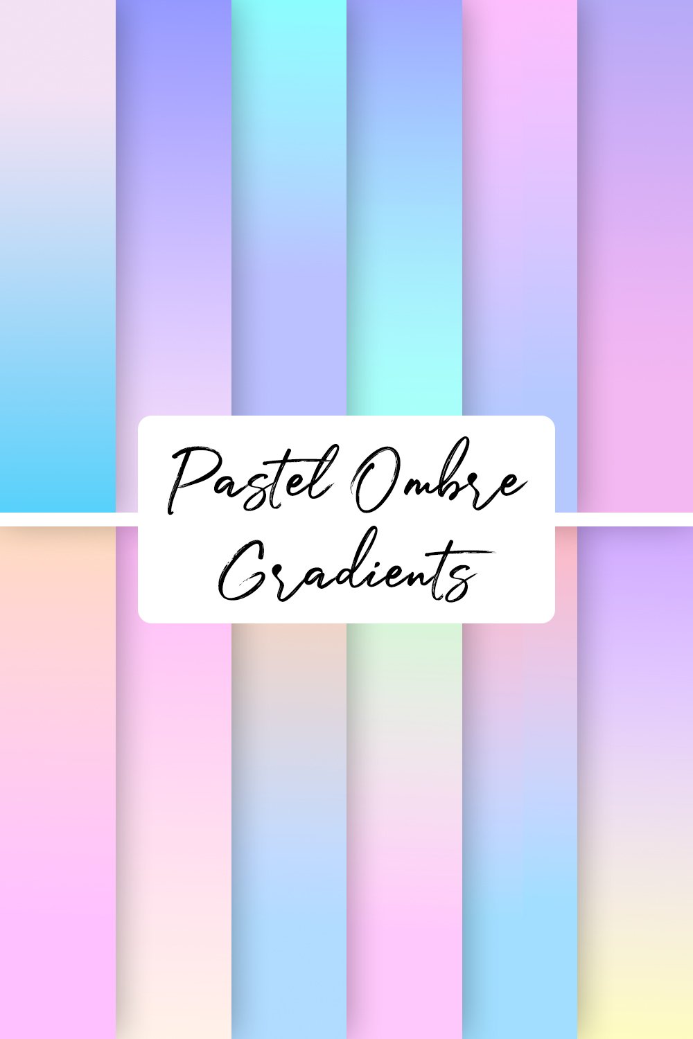Pastel Ombre Gradients
