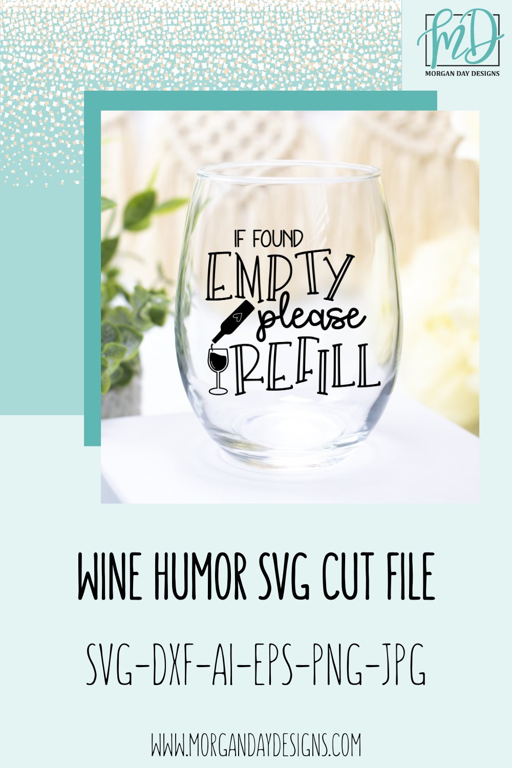 If Found Empty Please Refill SVG DXF PNG Cut File