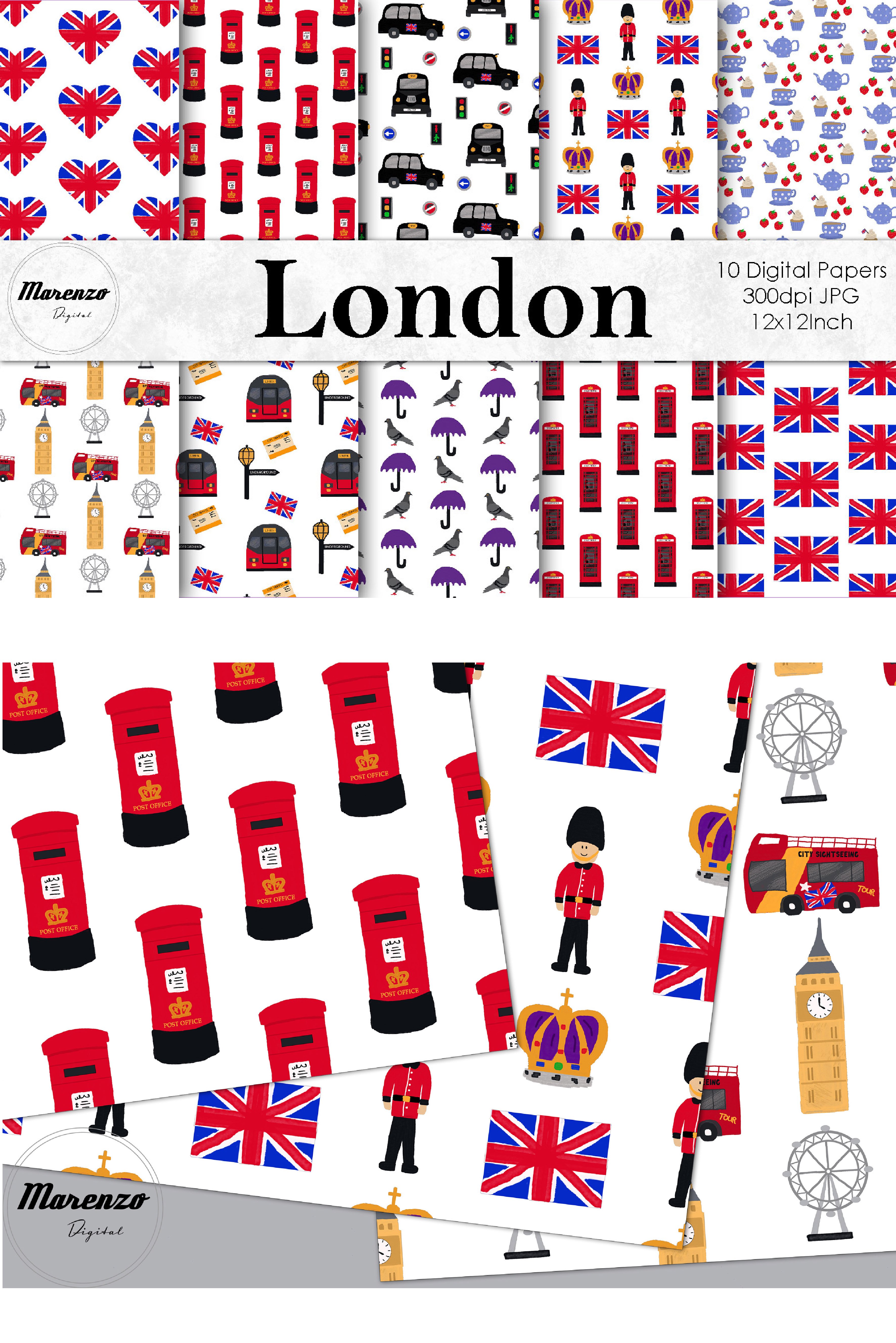 London Digital papers - British Patterns