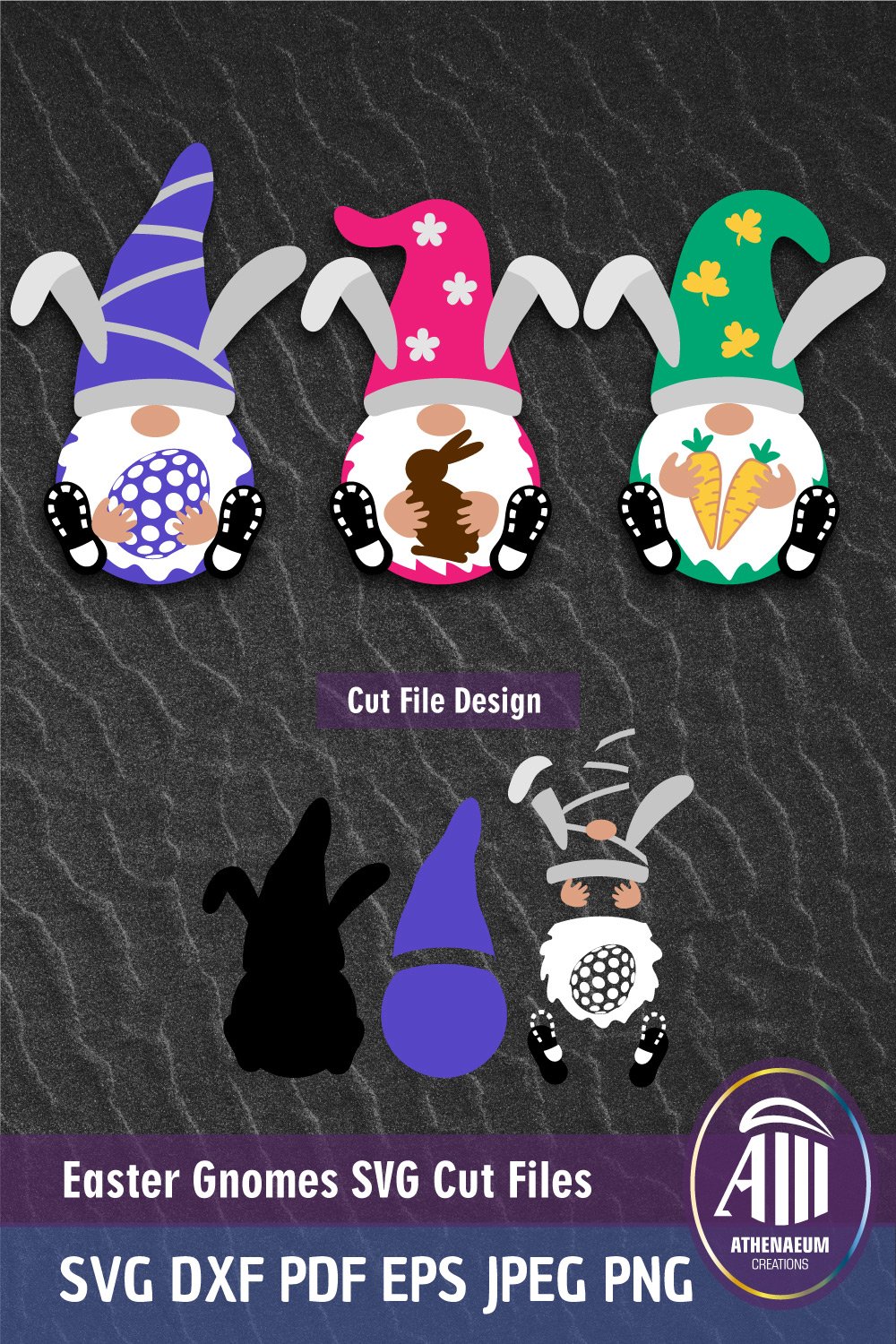 Easter Gnome SVG| Gnomes cut files