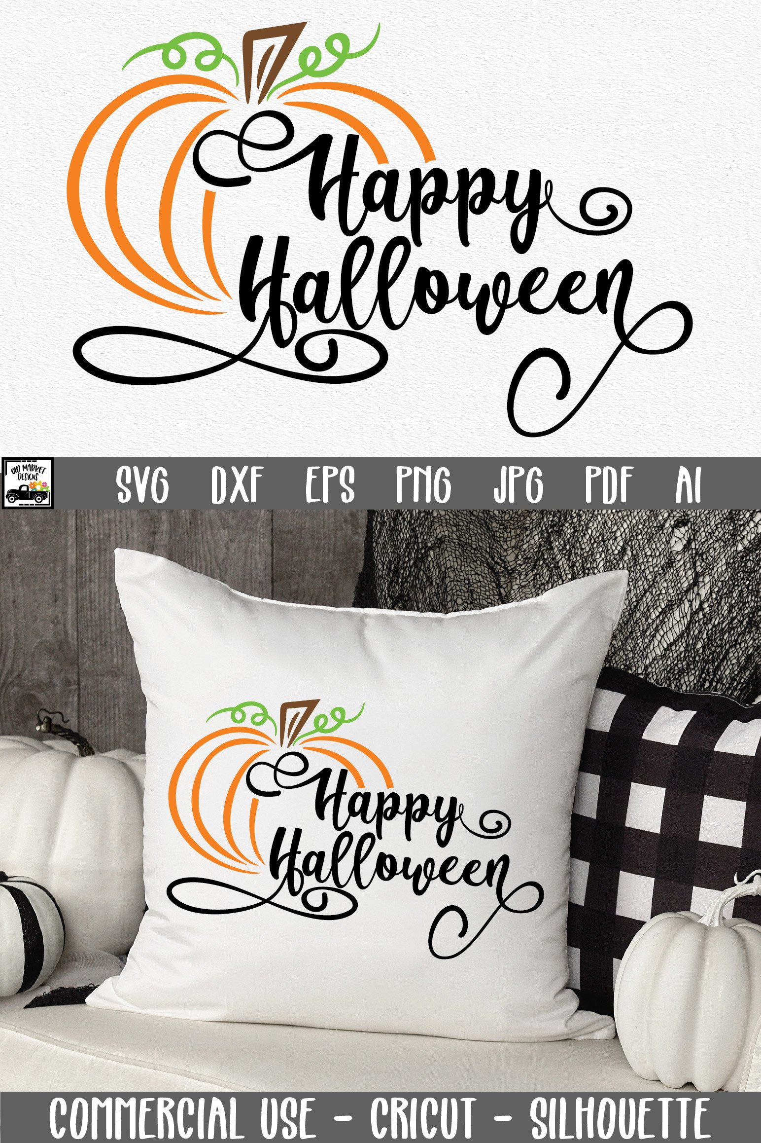 Happy Halloween SVG Cut File | Halloween SVG File (919185)