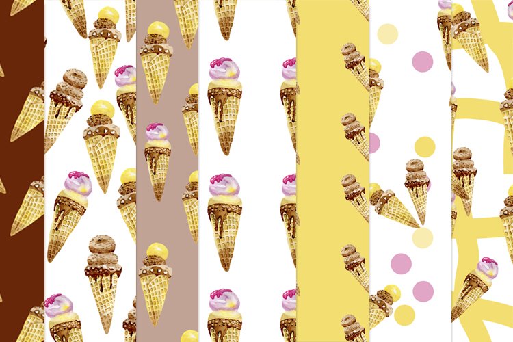 Ice Cream patterns (1747844)