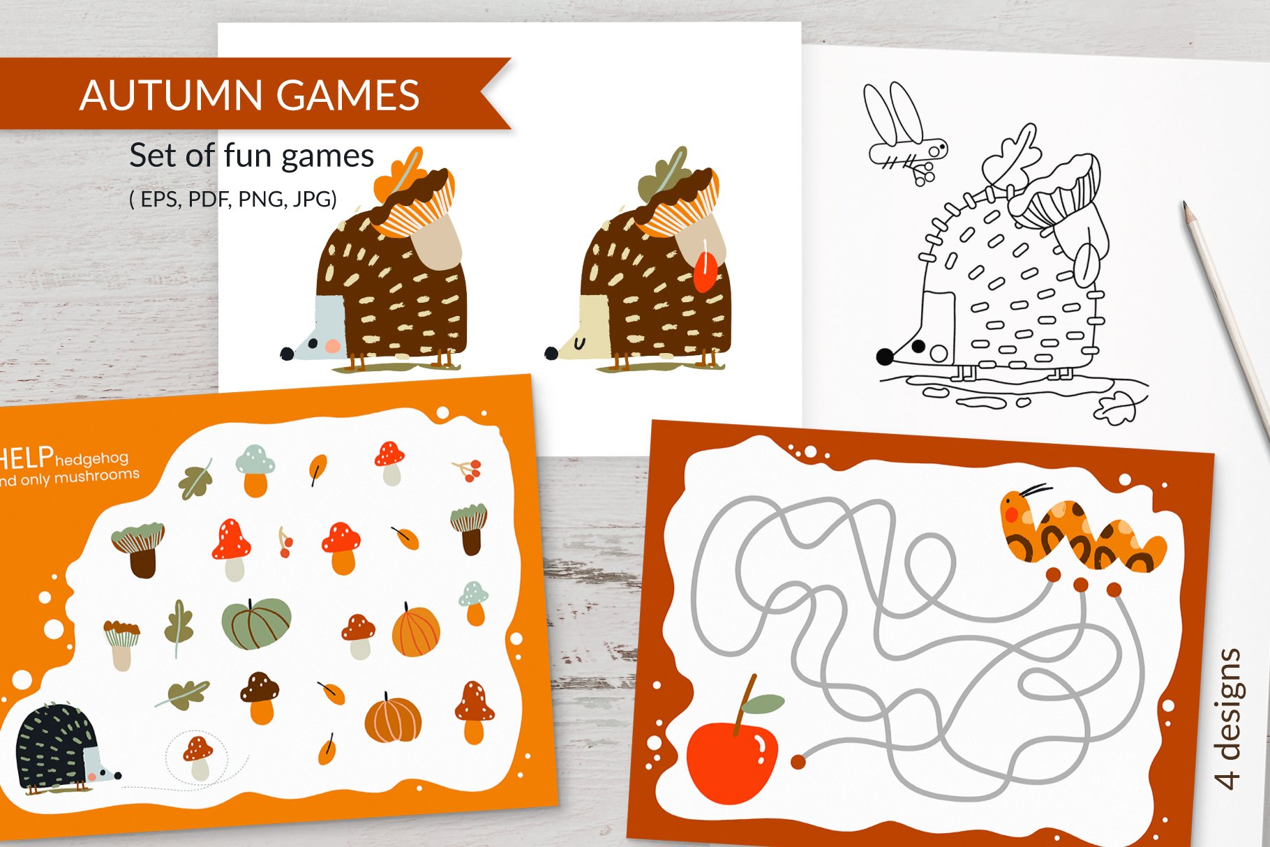 Autumn Children Games.