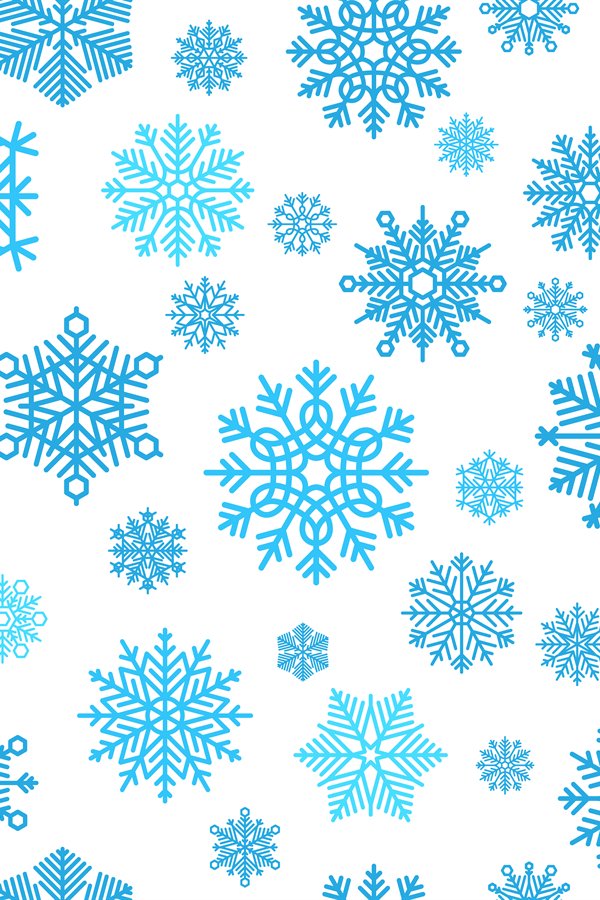 Winter snowflake pattern (830034)
