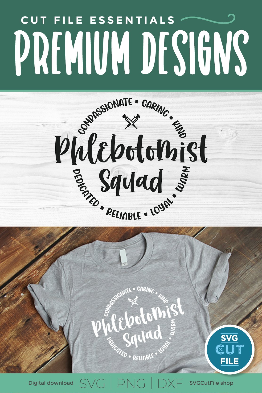 Phlebotomy squad svg for crafters