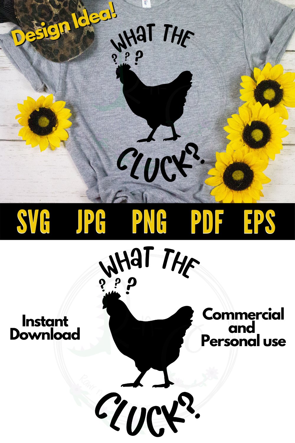 What the Cluck Chicken Cut File for Cutting Machines