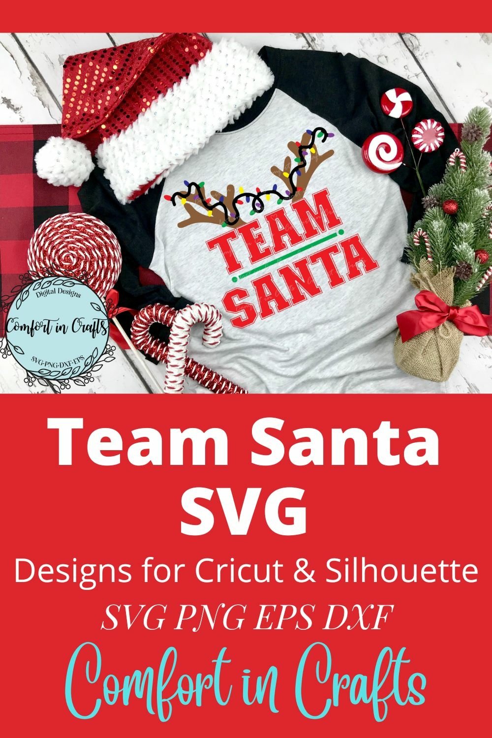 Team Santa SVG and Sublimation