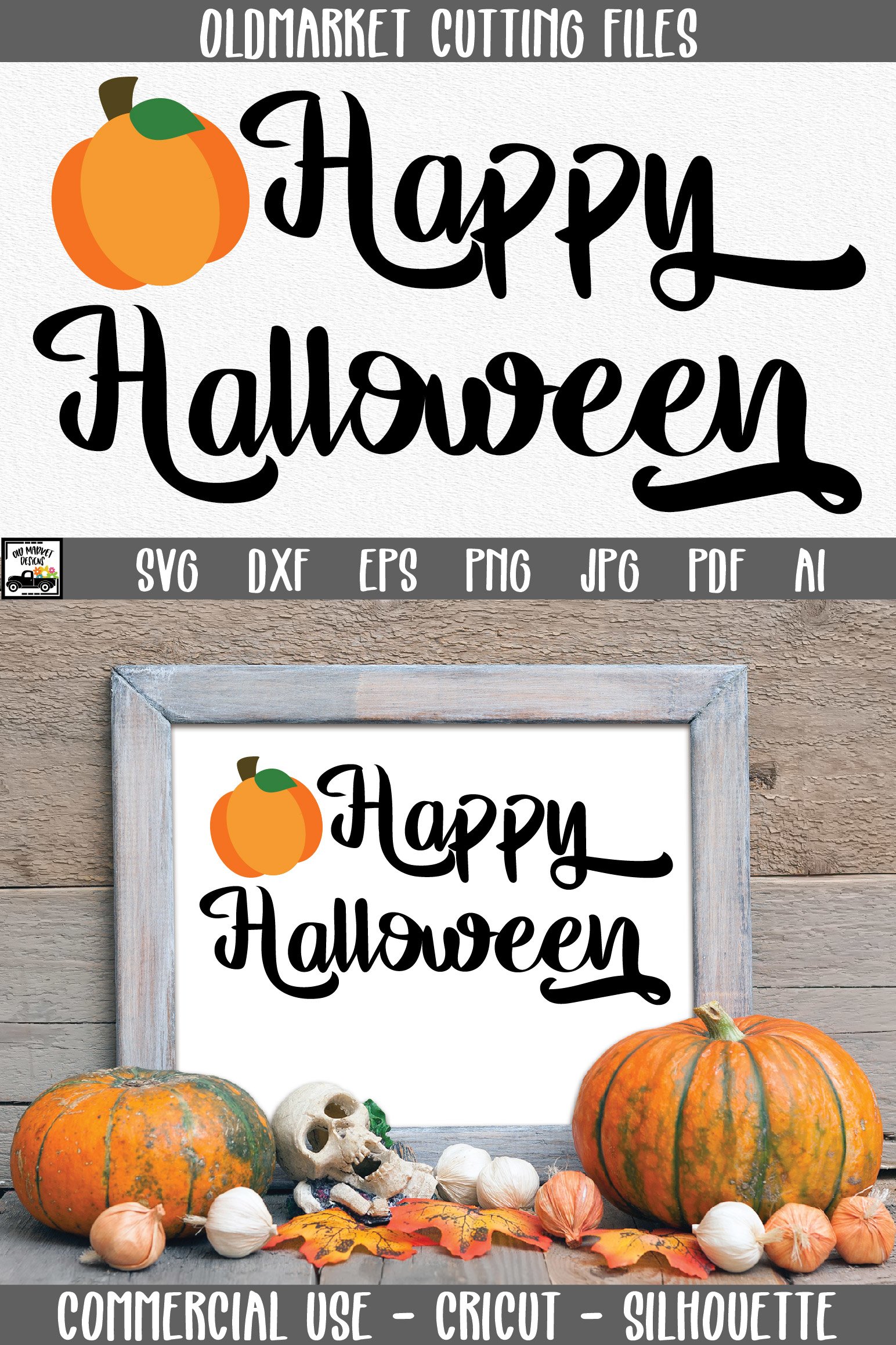 Happy Halloween SVG Cut File - Halloween SVG File