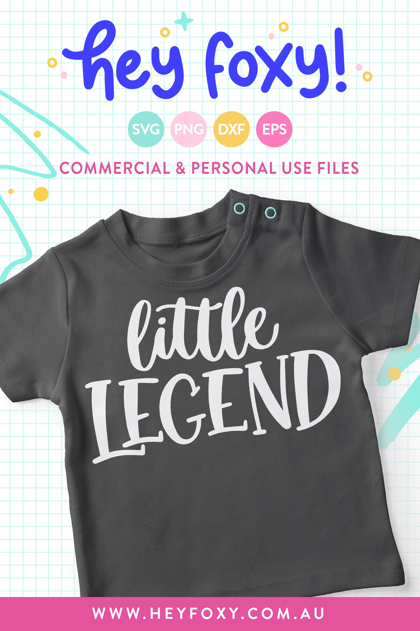 Little Legend SVG - Baby Boy Shirt SVG