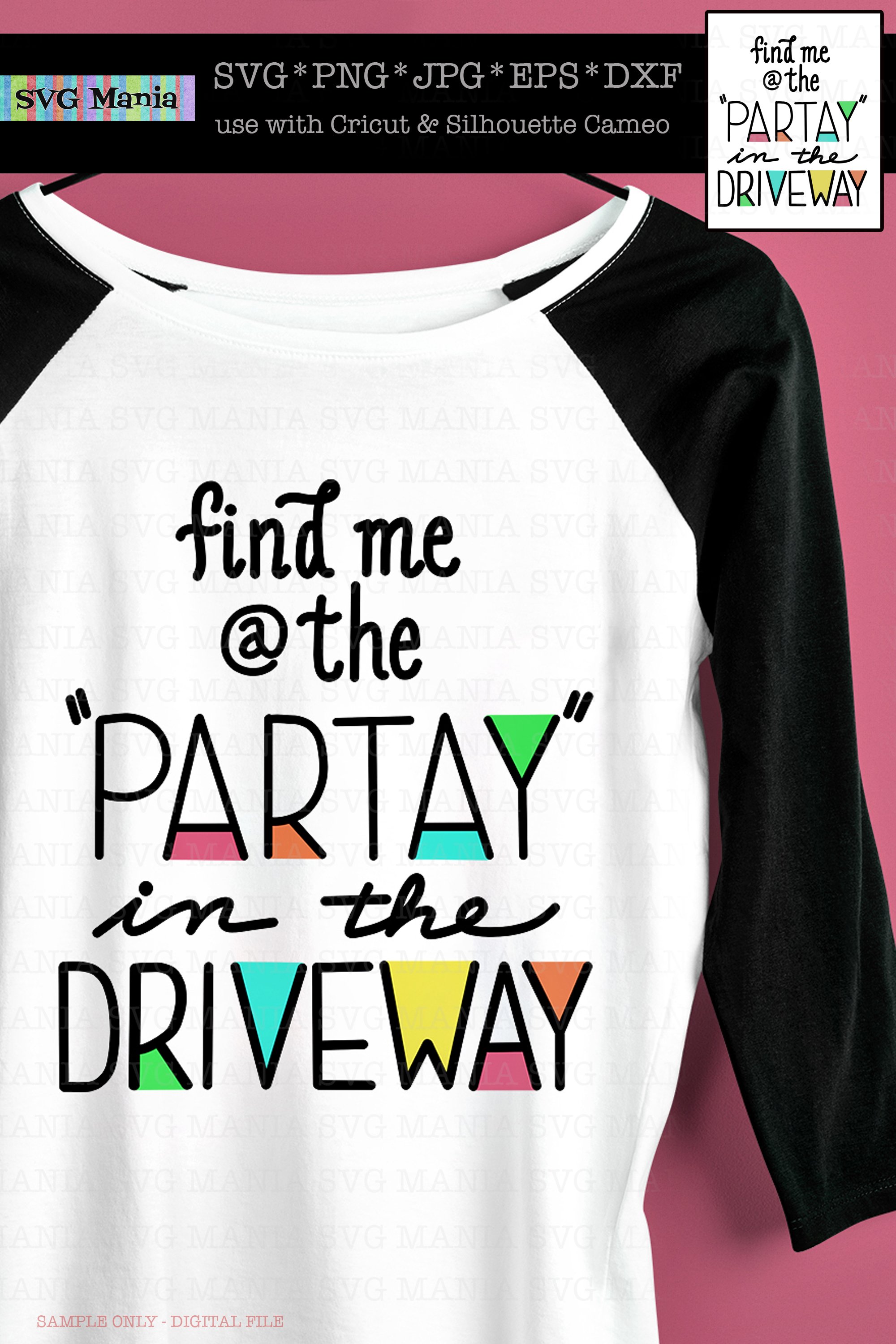 Driveway Drinking SVG, Driveway Party SVG, Party Quote SVG