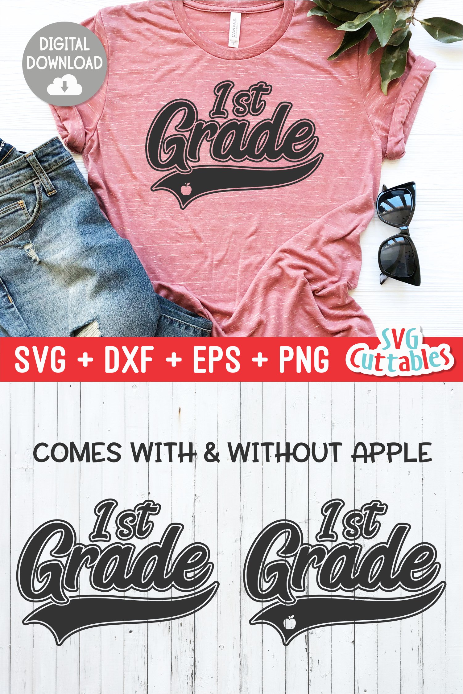 First Grade | Teacher Cut File | Shirt Design