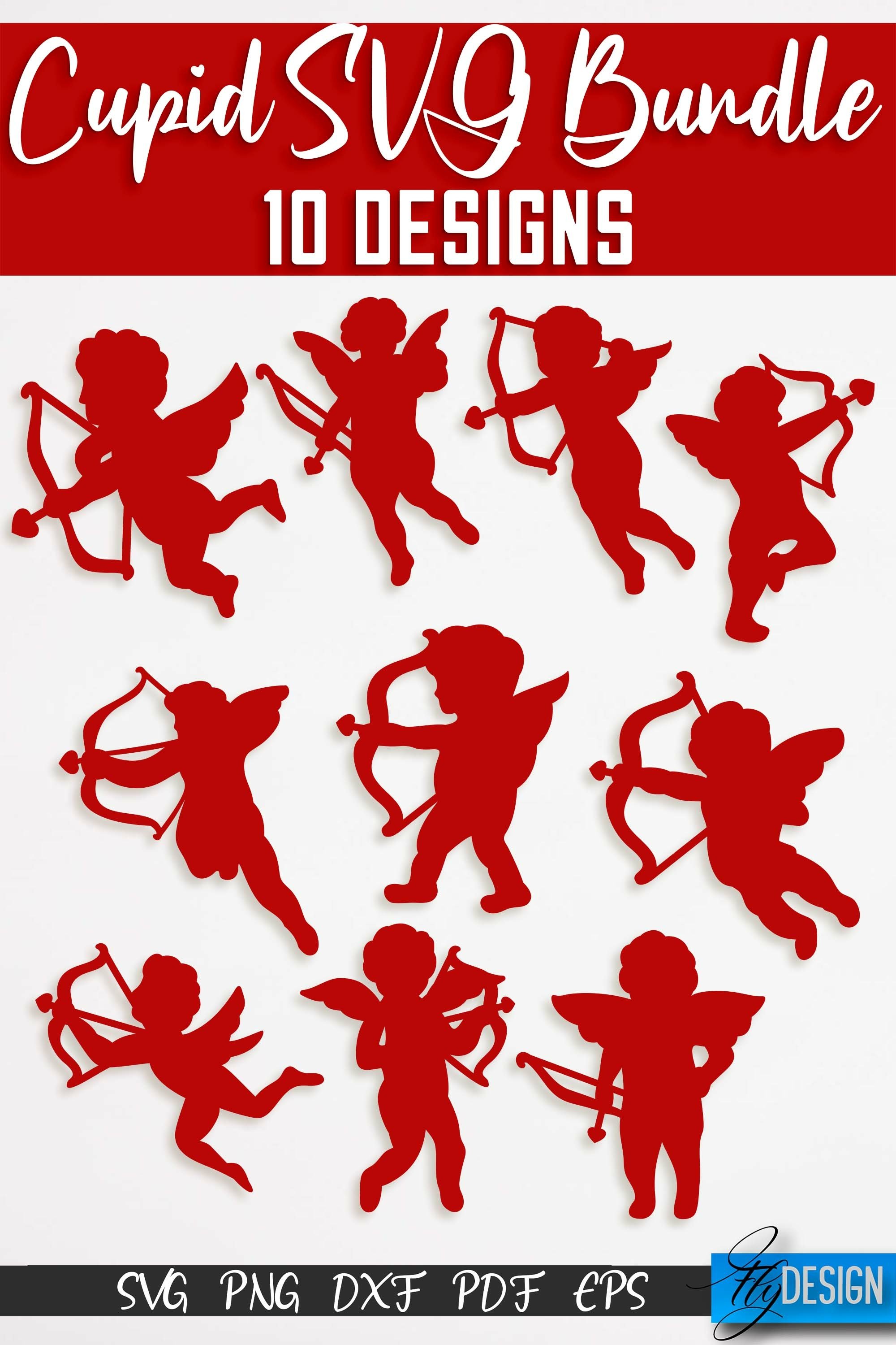 Cupid SVG | Paper Cut SVG Design | Paper Craft SVG (2886945)