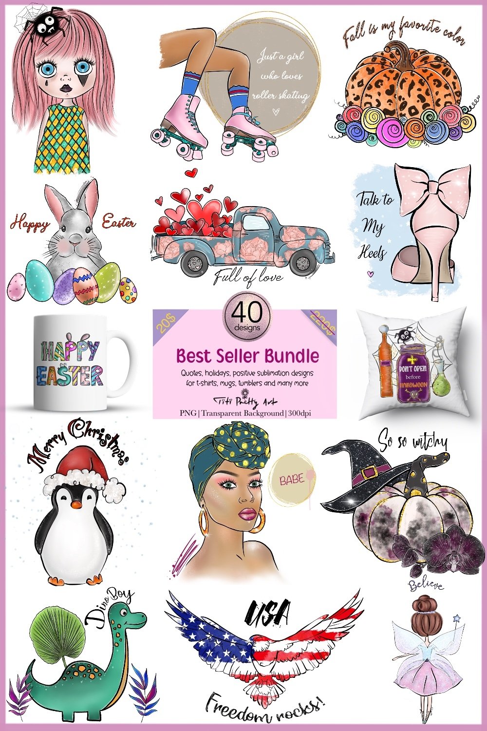 Best Seller Bundle set of 40 designs