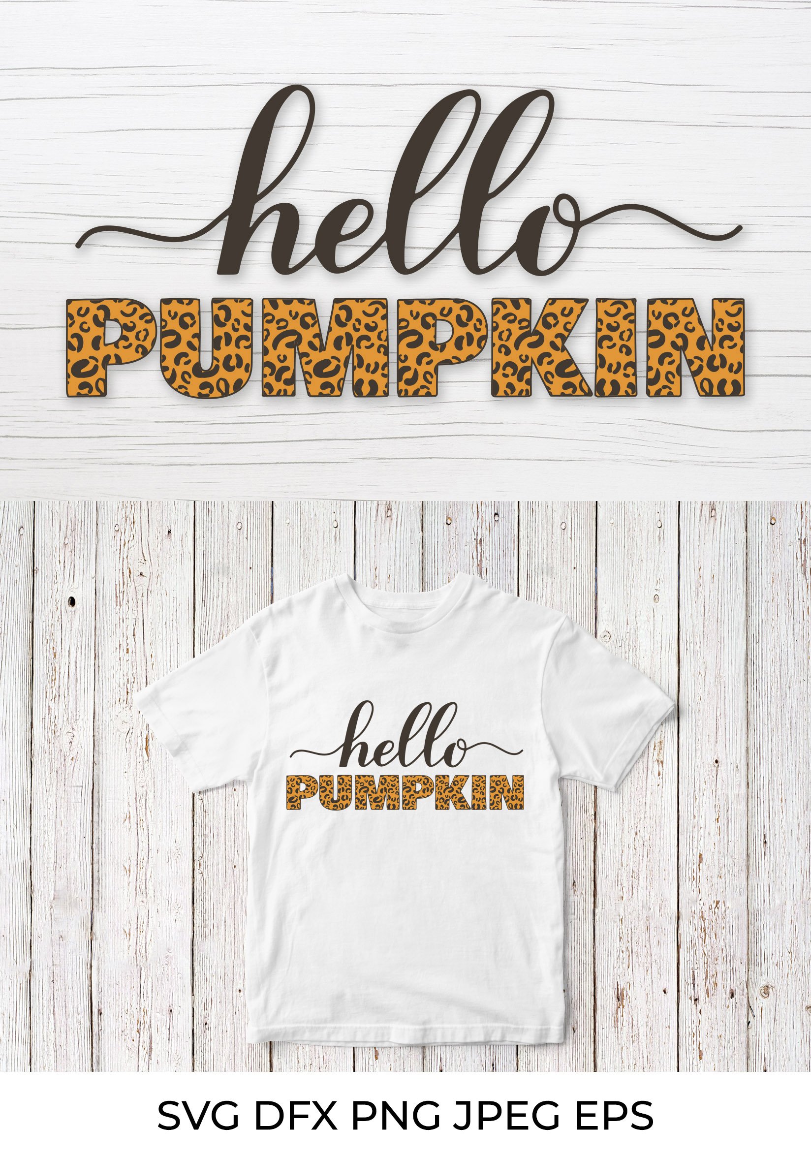 Hello pumpkin SVG. Autumn Quote calligraphy (1586446)