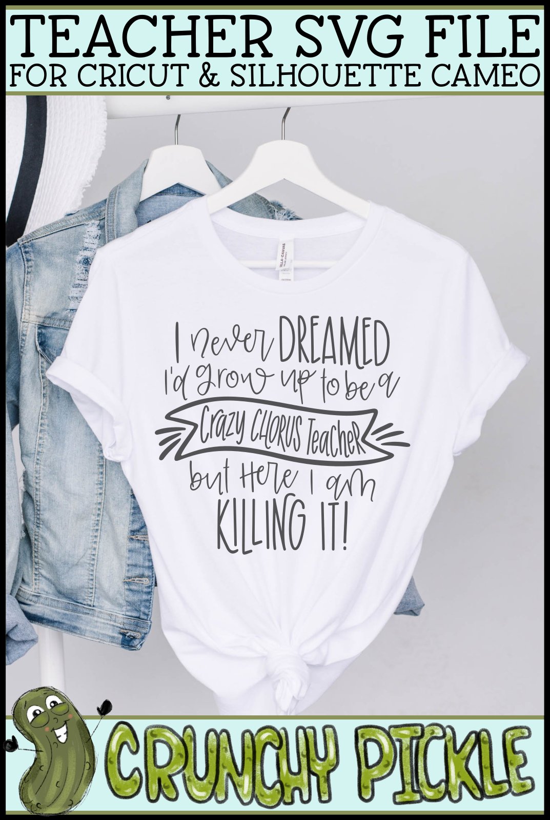 Crazy Chorus Teacher SVG File