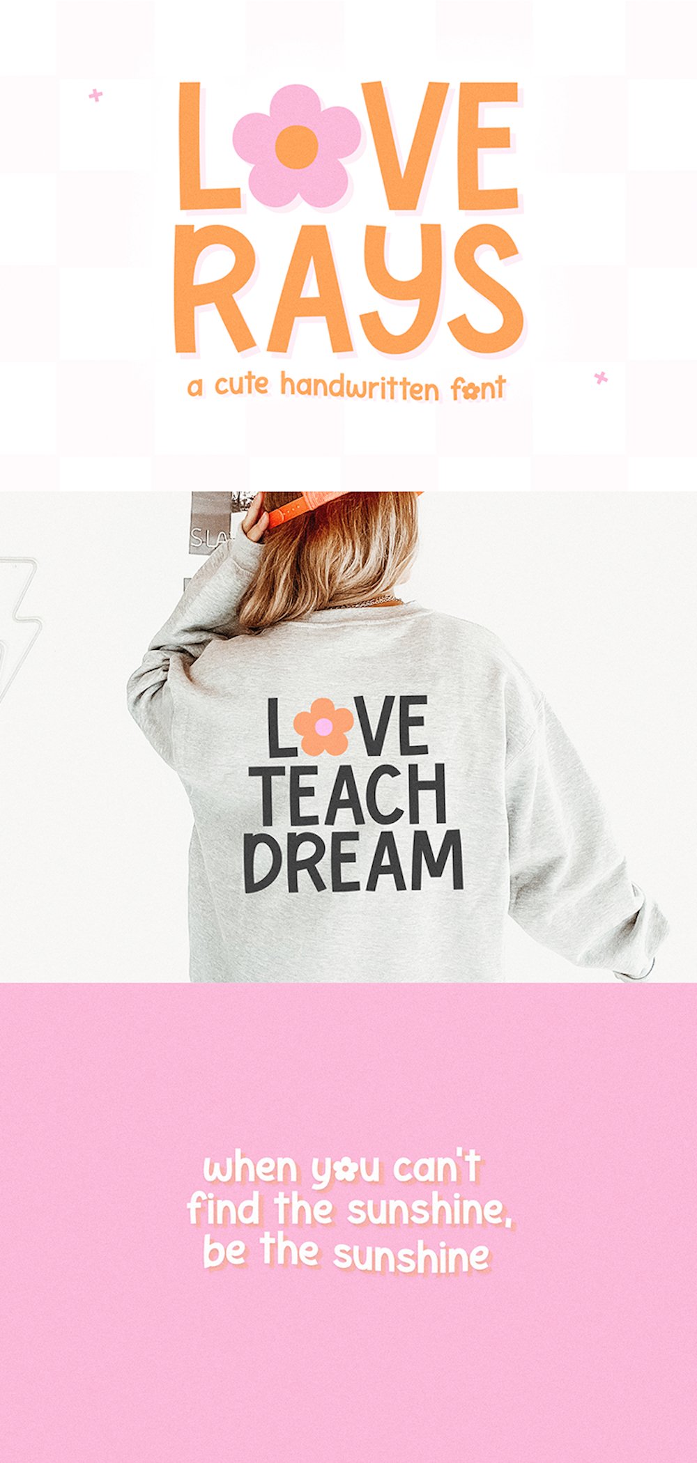 LoveRays - Cute Handwritten Font