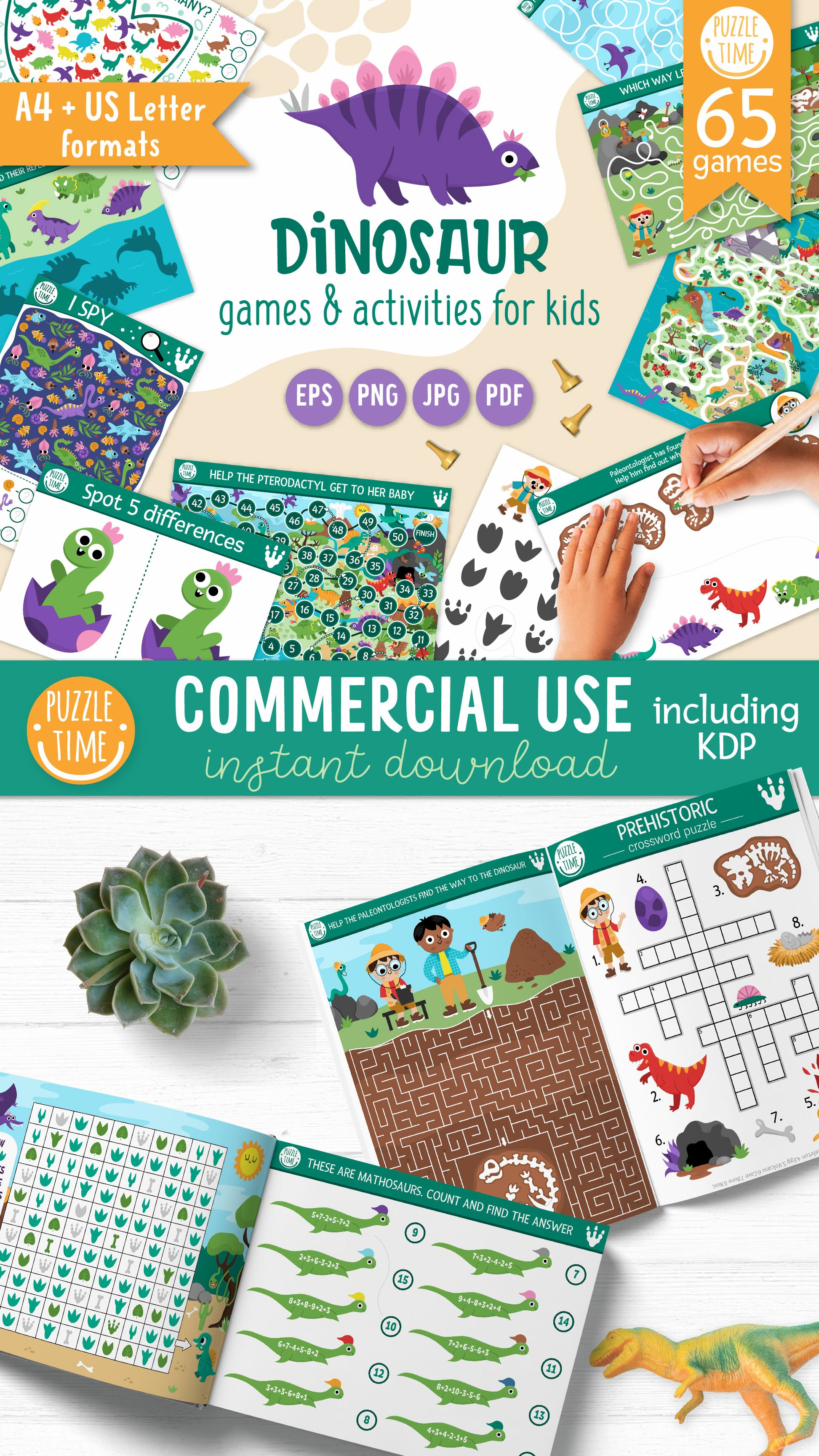 Dinosaur games and activities for kids