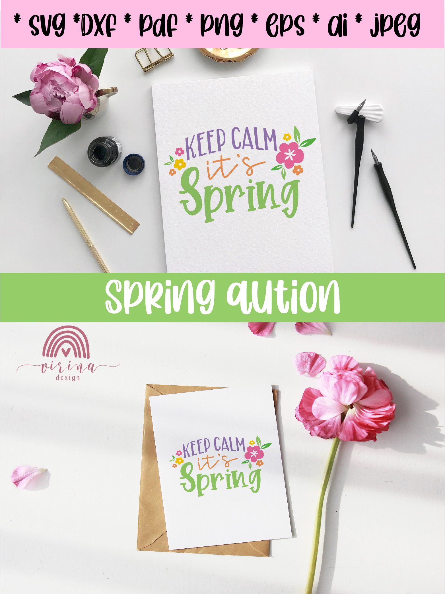 Spring SVG, Spring Quotes Bundle SVG Cut Files (1249667)