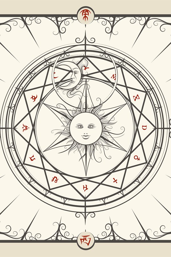 Alchemy magic circle