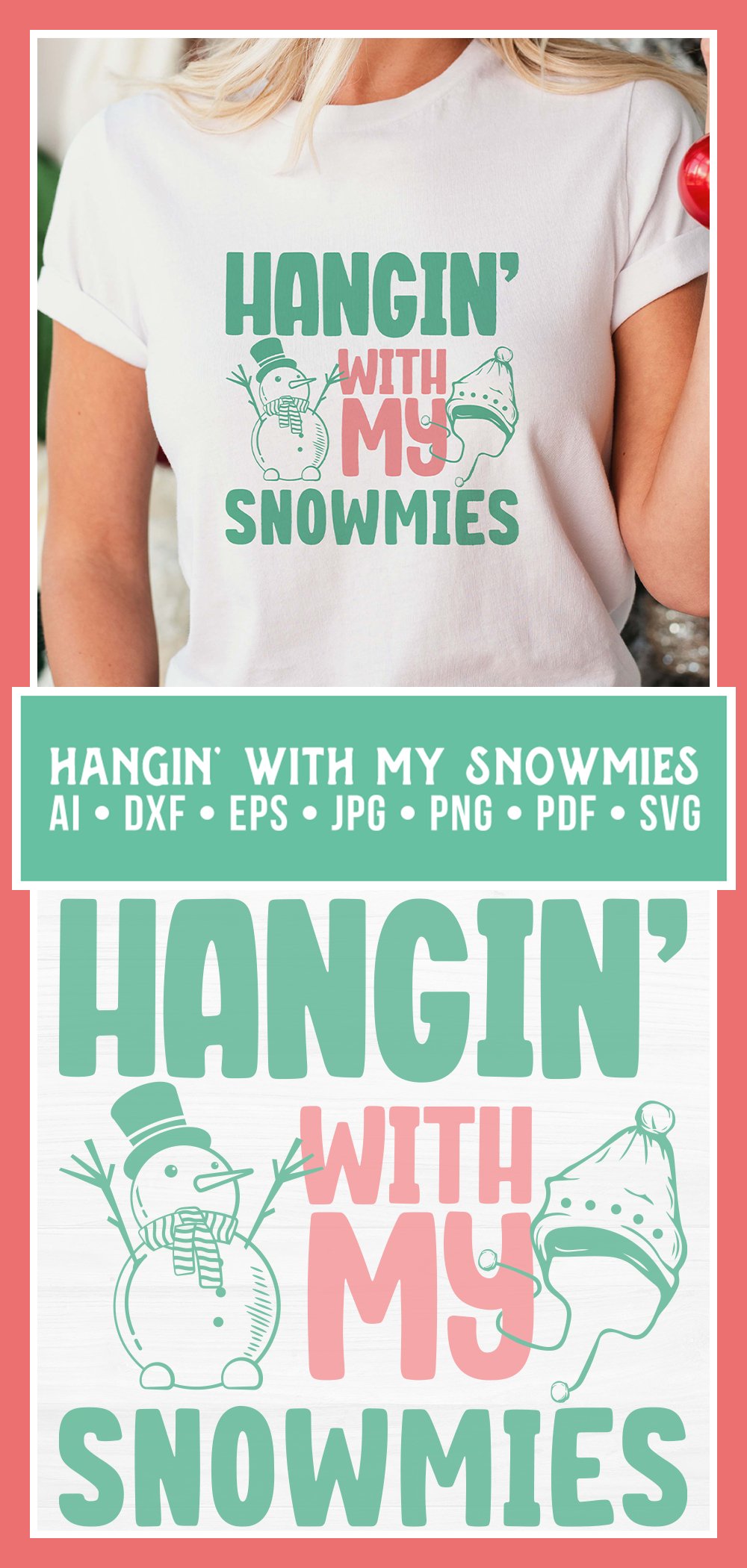 Hangin with my snowmies SVG